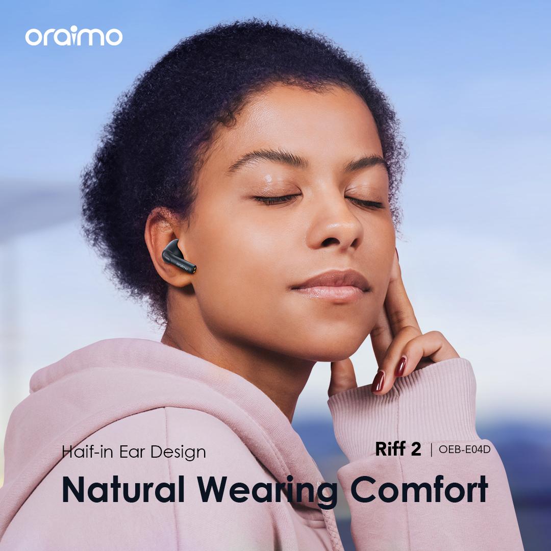 oraimo Riff 2 Half in-Ear True Wireless Earbuds